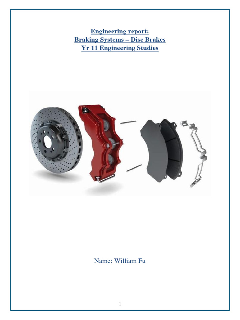 Overview of Disc Brake Systems | PDF | Hardness | Brake