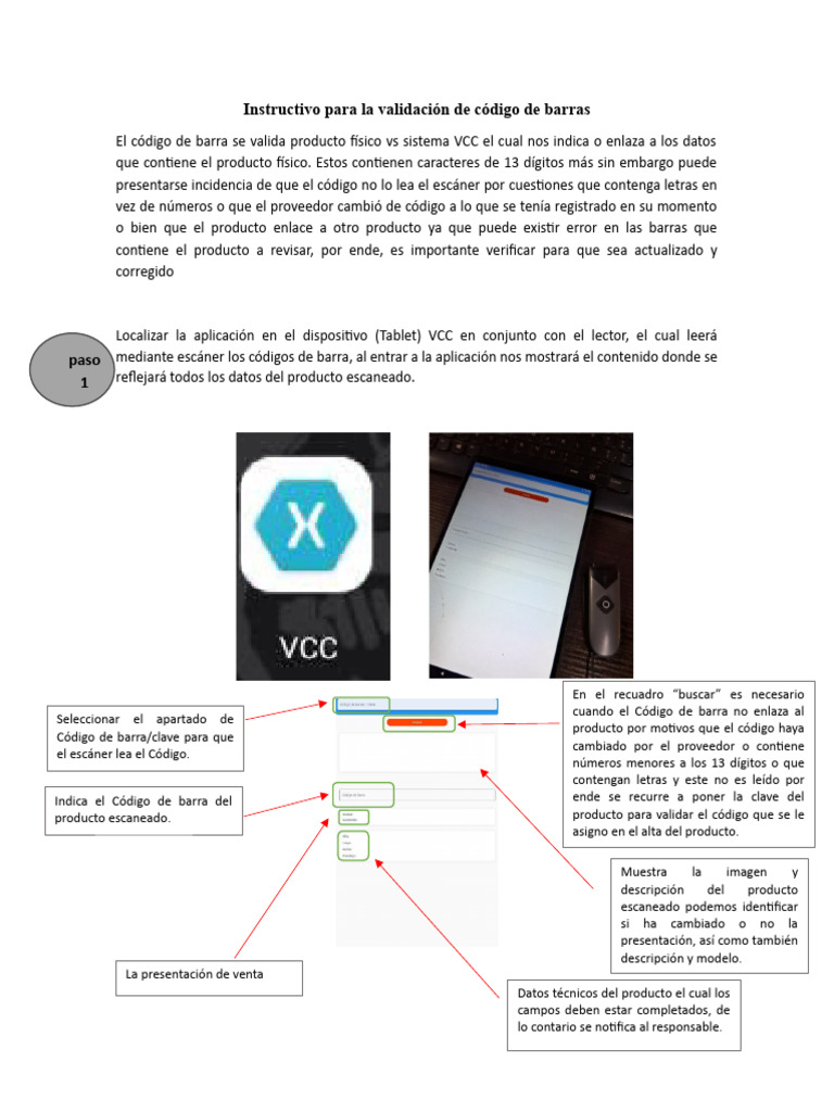 Instructivo Códigos de Barra 2024 | PDF | Informática