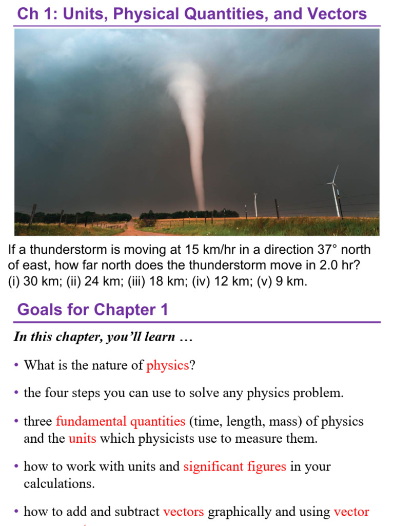 01 Lecture Outline | PDF | Significant Figures | Euclidean Vector