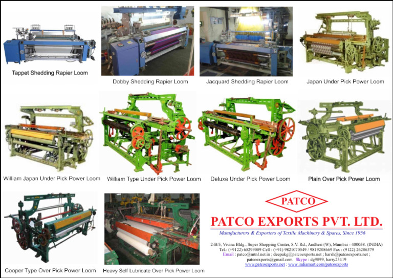 Patco Weaving Looms | PDF