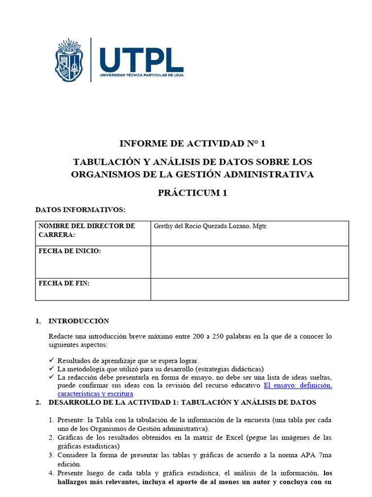 Esquema - Actividad 1 - Tabulación y Análisis de Datos | PDF | Aprendizaje | Modificación de ...