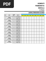 Jadwal Pengawas Ujian Semester Genap 2023.2024 | PDF