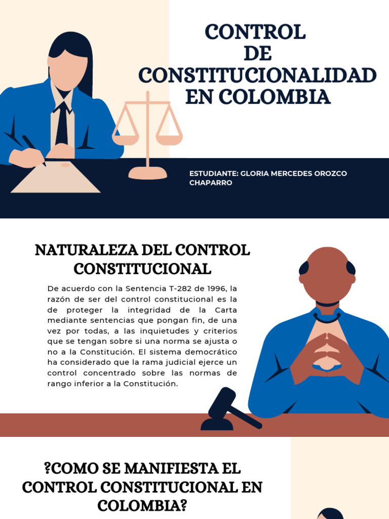 CONTROL DE CONSTITUCIONALIDAD | PDF | Constitución | Jurisdicción
