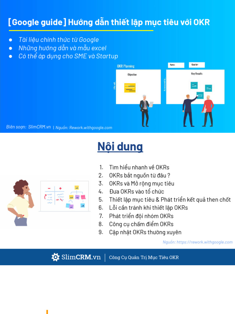 Google Guide - hướng dẫn thiết lập mục tiêu với OKRs | PDF
