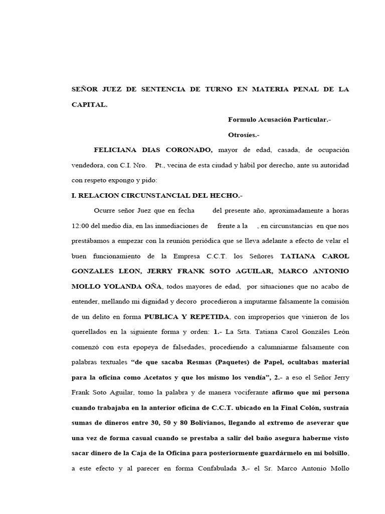 Injuria Difamacion | PDF | Castigos | Derecho penal