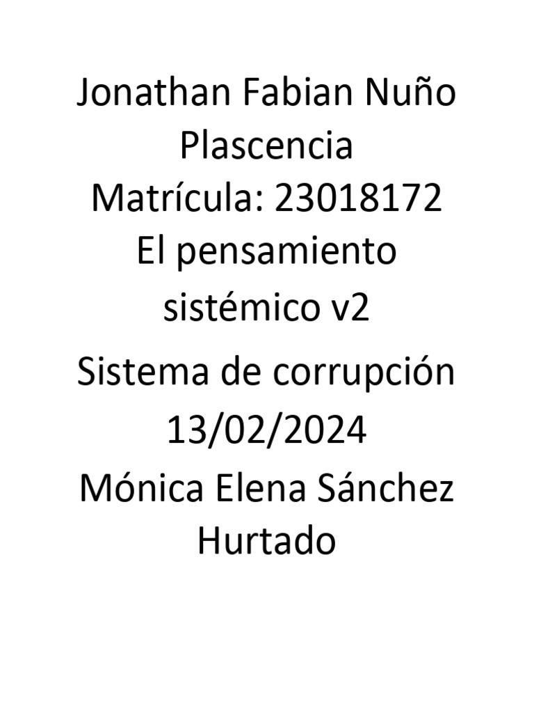Nuño Jonathan Corrupcion | PDF | Business | Corrupción política