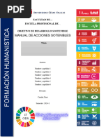 INFOGRAFÍA Sobre Los Avances de Las ODS en El Perú y Mundo | PDF