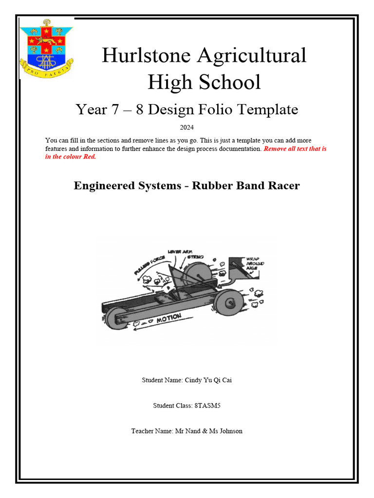 Engineering Folio Template 2024 | Download Free PDF | Recycling