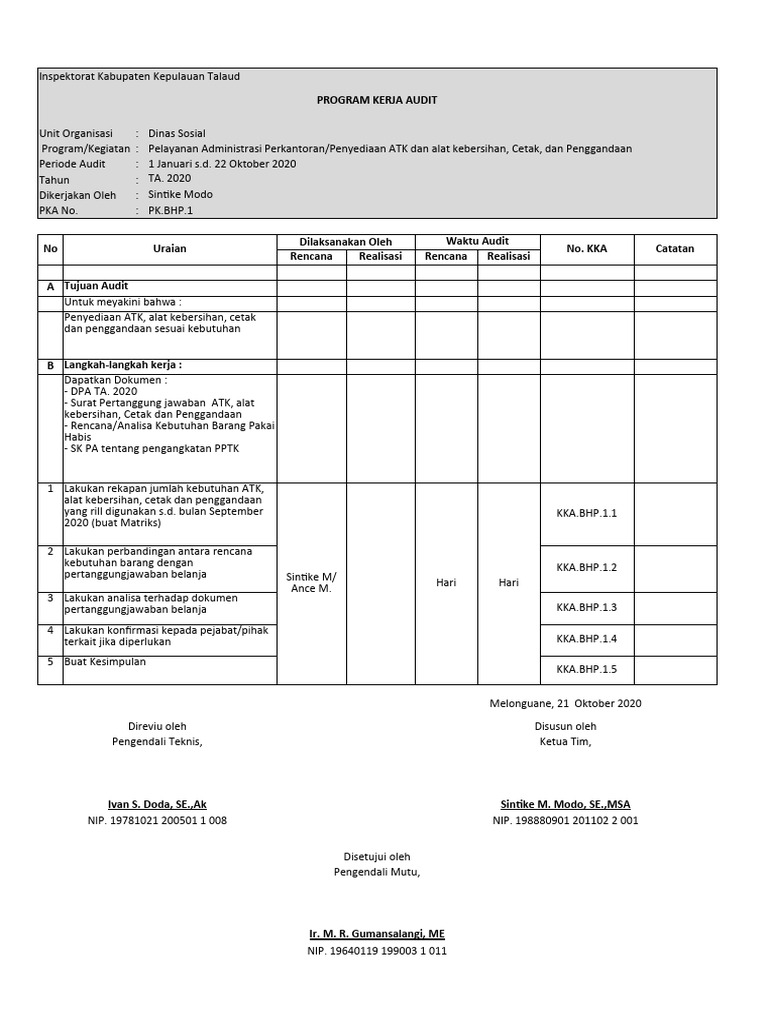 PKA Perjadin-V | PDF | Bisnis | Pengelolaan Keuangan & Uang