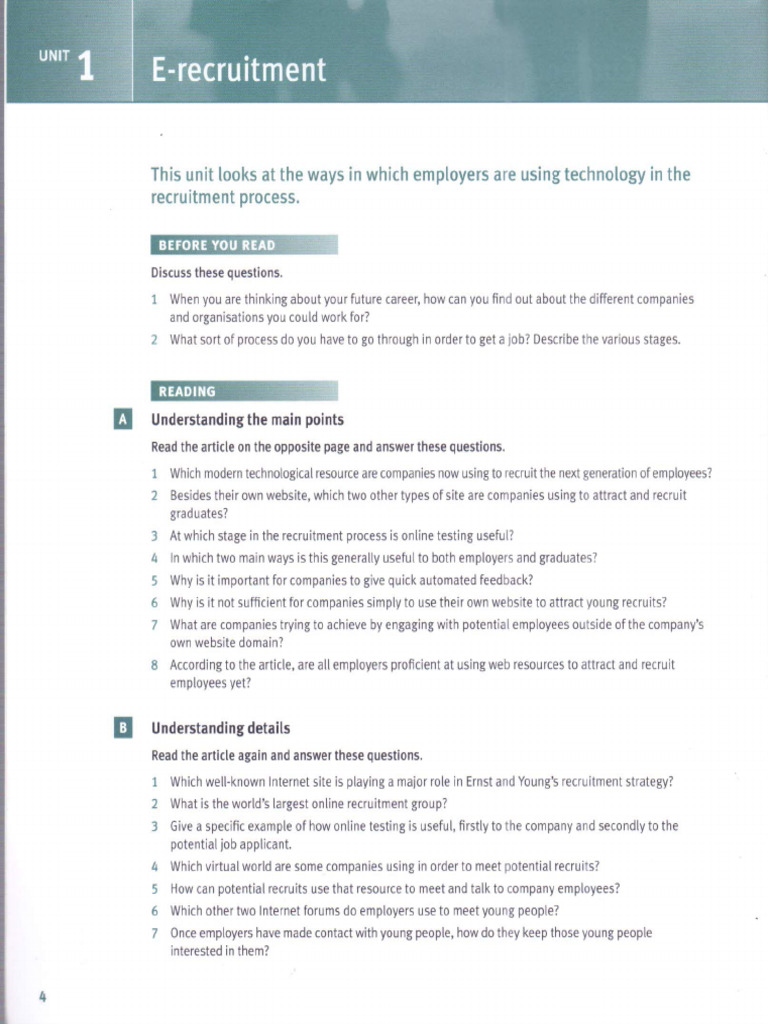 1 e Recruitment | PDF