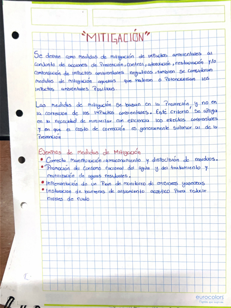 Mitigación | PDF