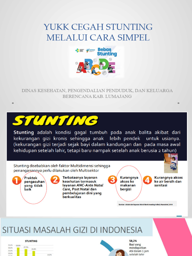 Cegah Stunting Melalui Abcde | PDF