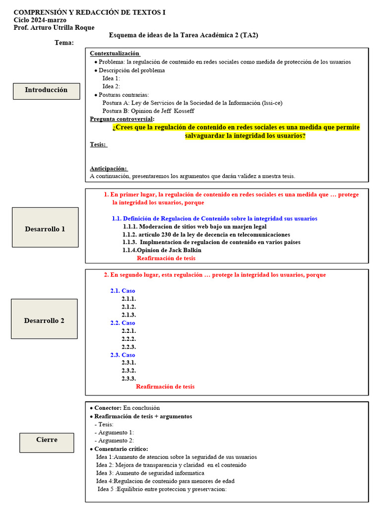 Formato Esquema Ta2 | PDF | Informática | ciberespacio