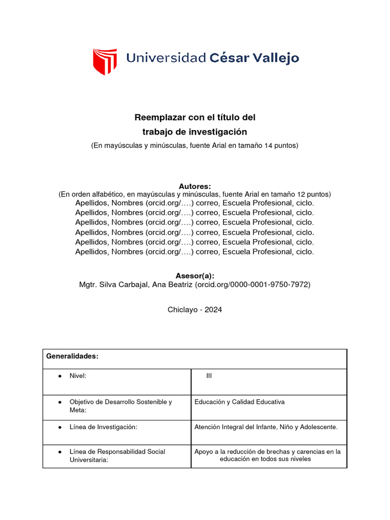 Esquema TIF | PDF | Teoría | Estadísticas