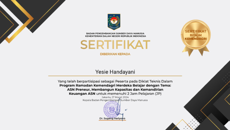 Yesie Handayani | PDF