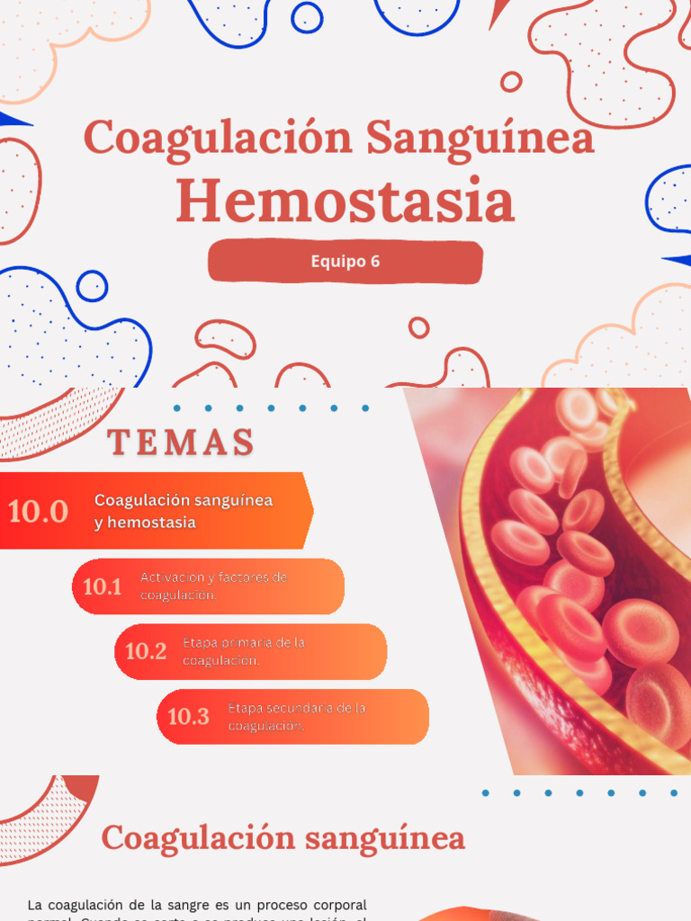 Coagulación Sanguínea | PDF | Coagulación | Plaqueta