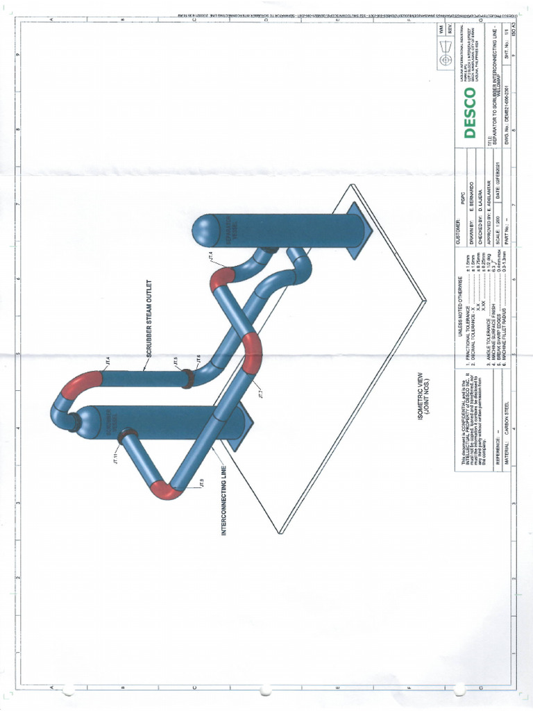 Separator To Scrubber Line | PDF