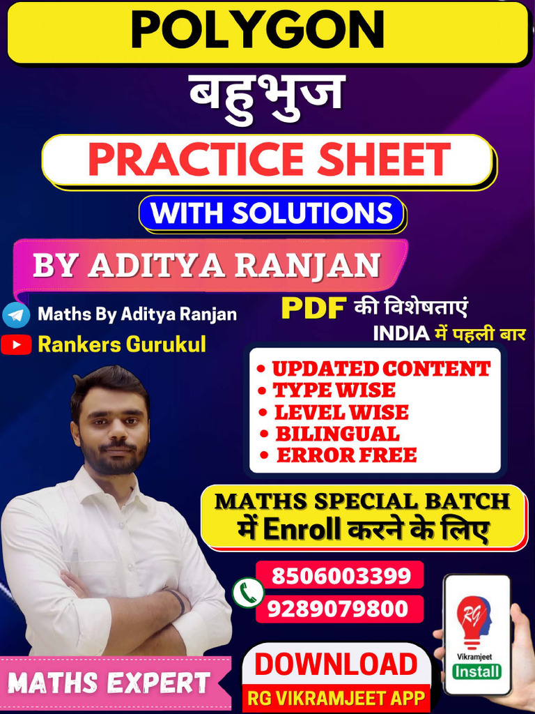 Polygon | PDF | Geometric Shapes | Euclidean Plane Geometry