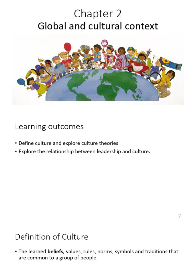 C2. Global Adn Cultural Context-Q | PDF | Leadership | Organizational ...