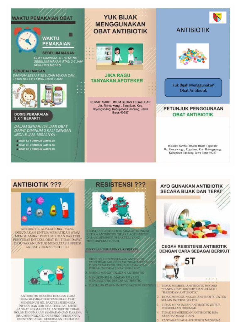 Leaflet Antibiotik | PDF