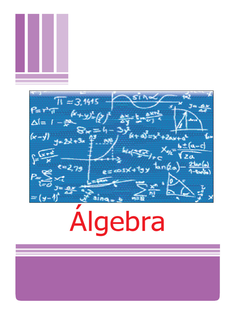 ALGEBRA | PDF | Ecuaciones | Álgebra