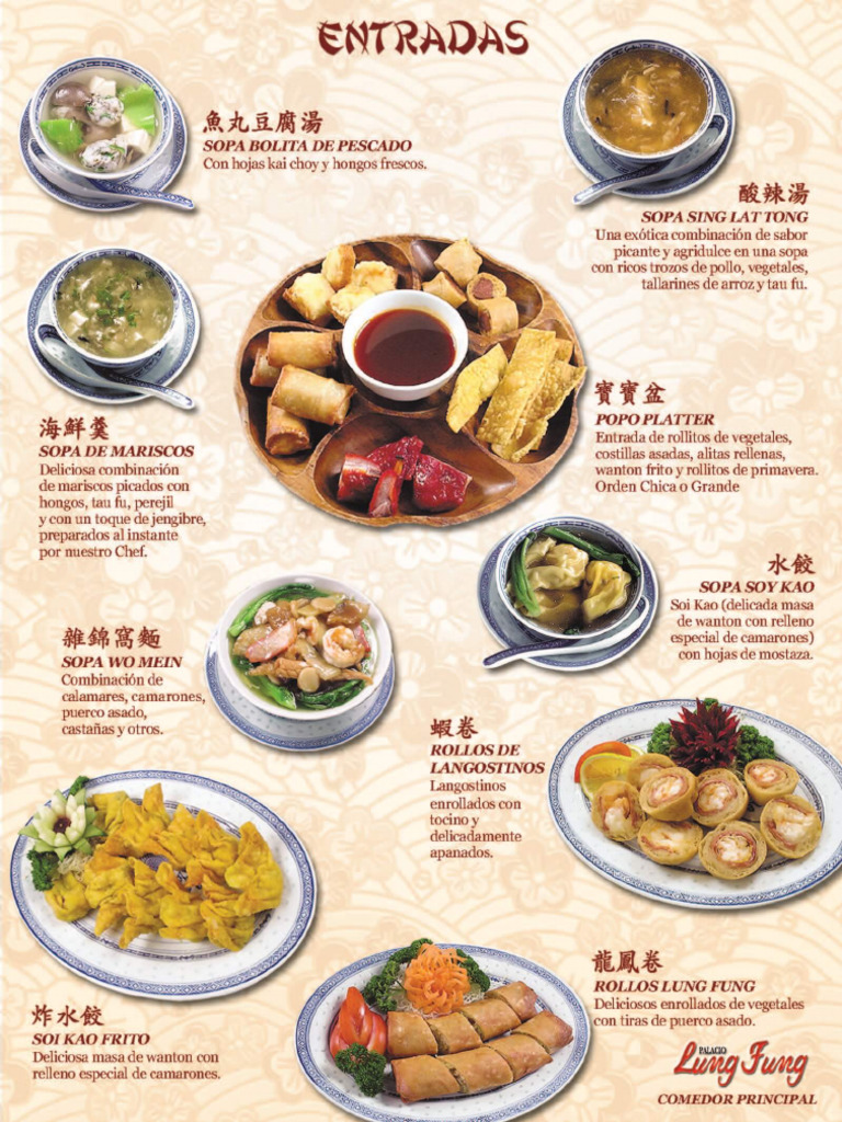 Menu Lung Fung | PDF
