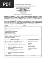 CSEC SBA 1 (Food Nutrition and Health) 2024-2026 | PDF | Hors D'oeuvre ...