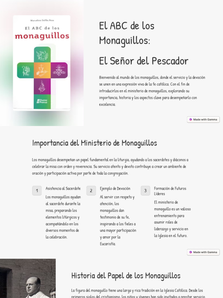 El ABC de Los Monaguillos | PDF | Liturgia | eucaristía