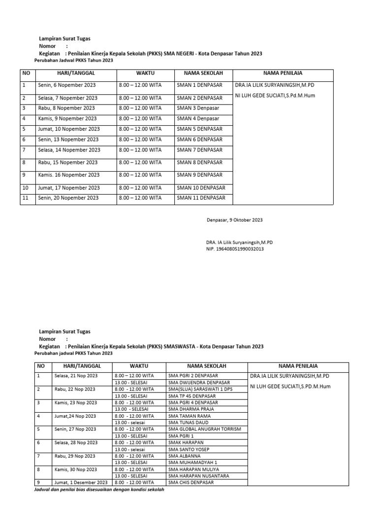 ## Jadwal PKKS Tahun 2023## 01 | PDF