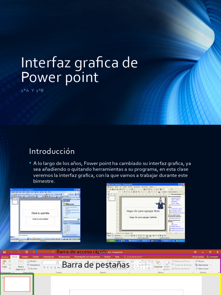 Guía de la Interfaz de PowerPoint 2016 | PDF | Informática