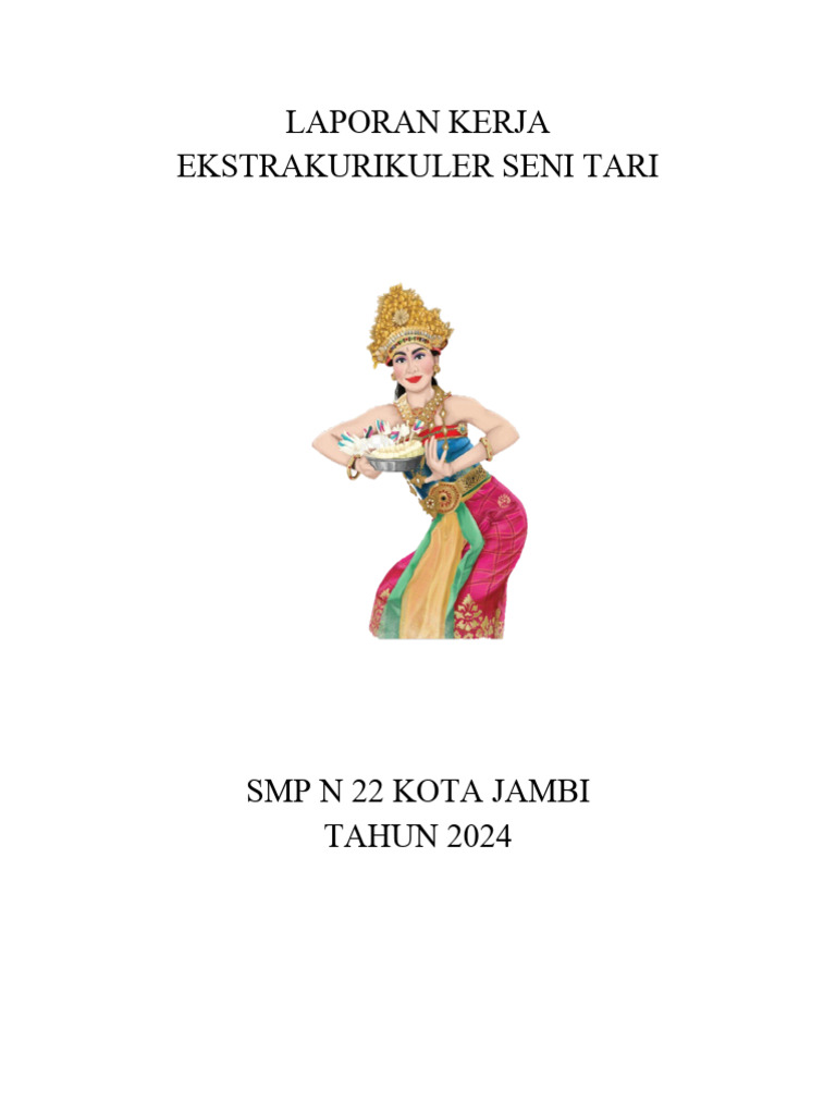 Laporan Ekskul Tari Jan-Feb 2024 | PDF