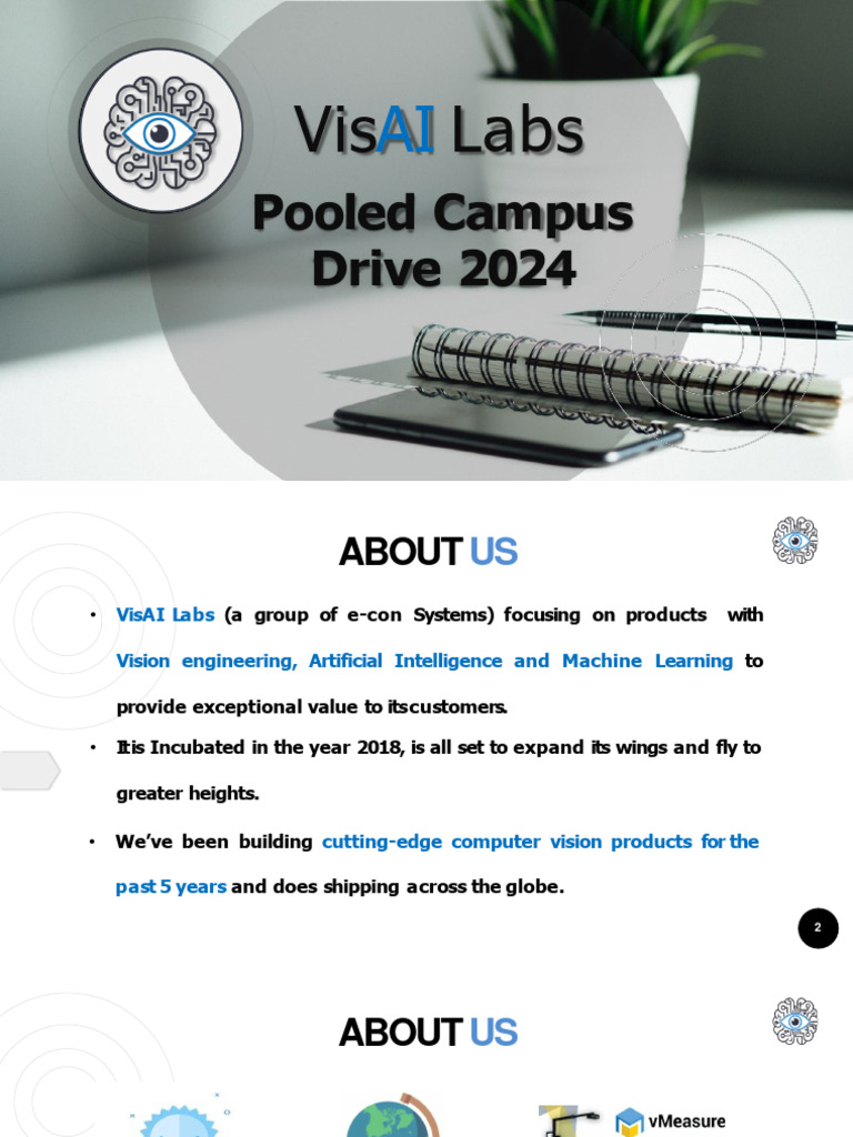 VisAI Labs Campus Drive 2024 | PDF | Artificial Intelligence ...