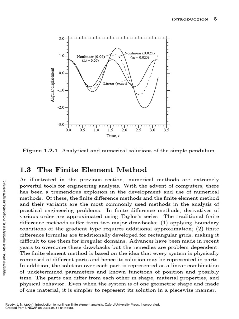 Introduction To Nonlinear Finite Element Analysis | PDF | Finite Element Method | Nonlinear System