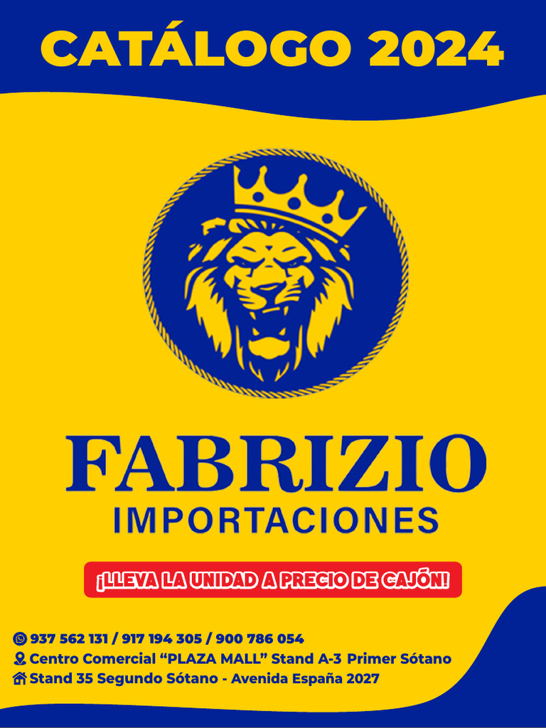 Catalogo Fabrizio | PDF
