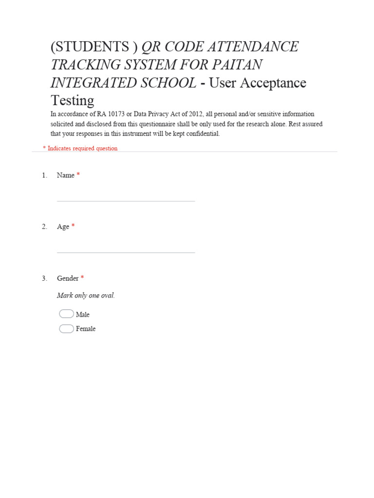 CAPSTONE UAT Student Form | PDF | Computing