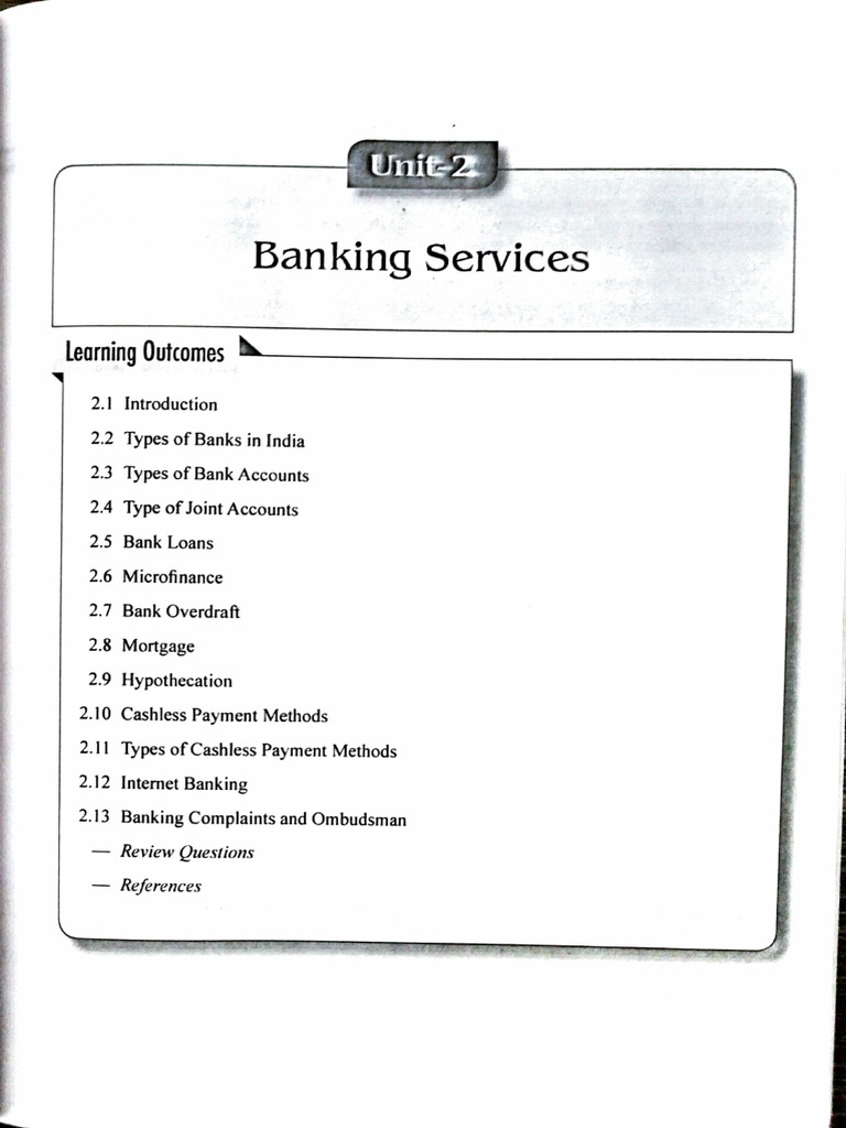 Banking Services | PDF