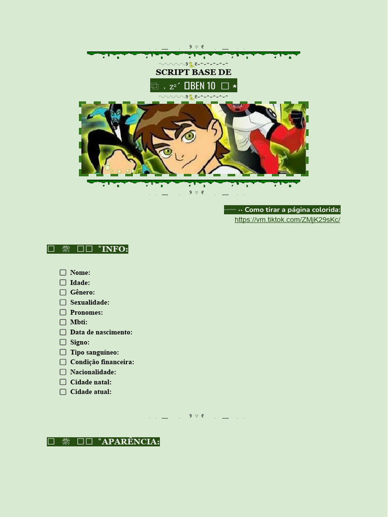 Ben 10 ! | PDF