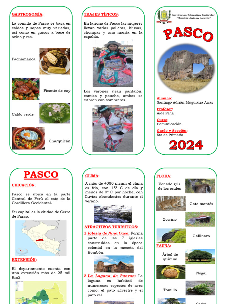 Santiago Triptico Pasco | PDF