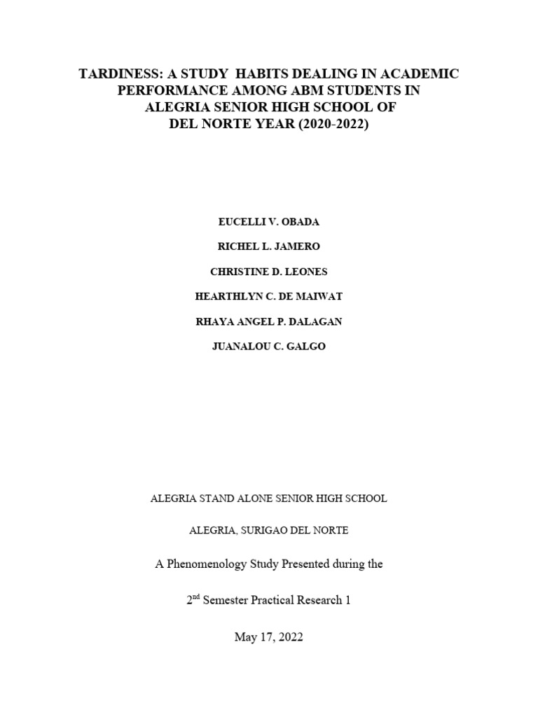 Practical Research Sample | PDF | Teachers | Data