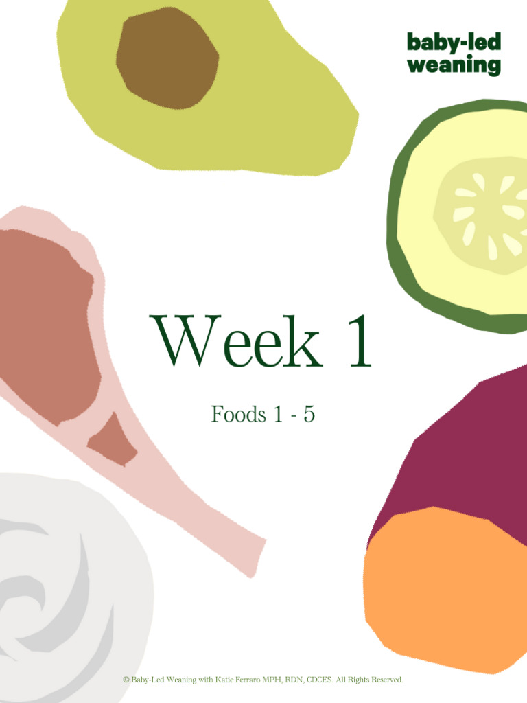 Blw Week_1_Menu | PDF | Allergen | Allergy