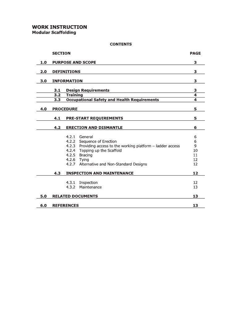 KwikStage Scaffold Technical Information Load Capacity | PDF