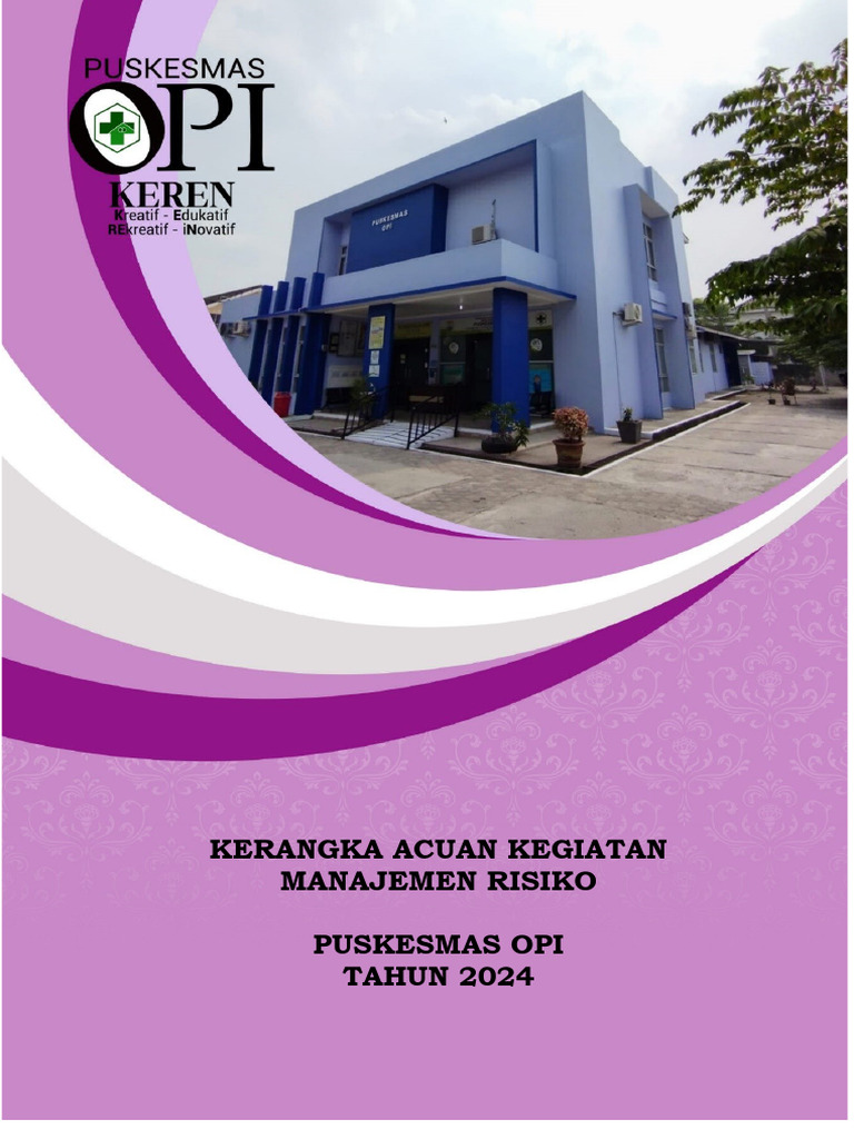 5.2.1.a KAK Manajemen Risiko 2024 | PDF | Kesehatan Holistik | Sains ...