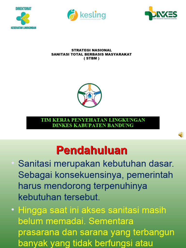 STRATEGI NASIONAL STBM Pilar 1 | PDF