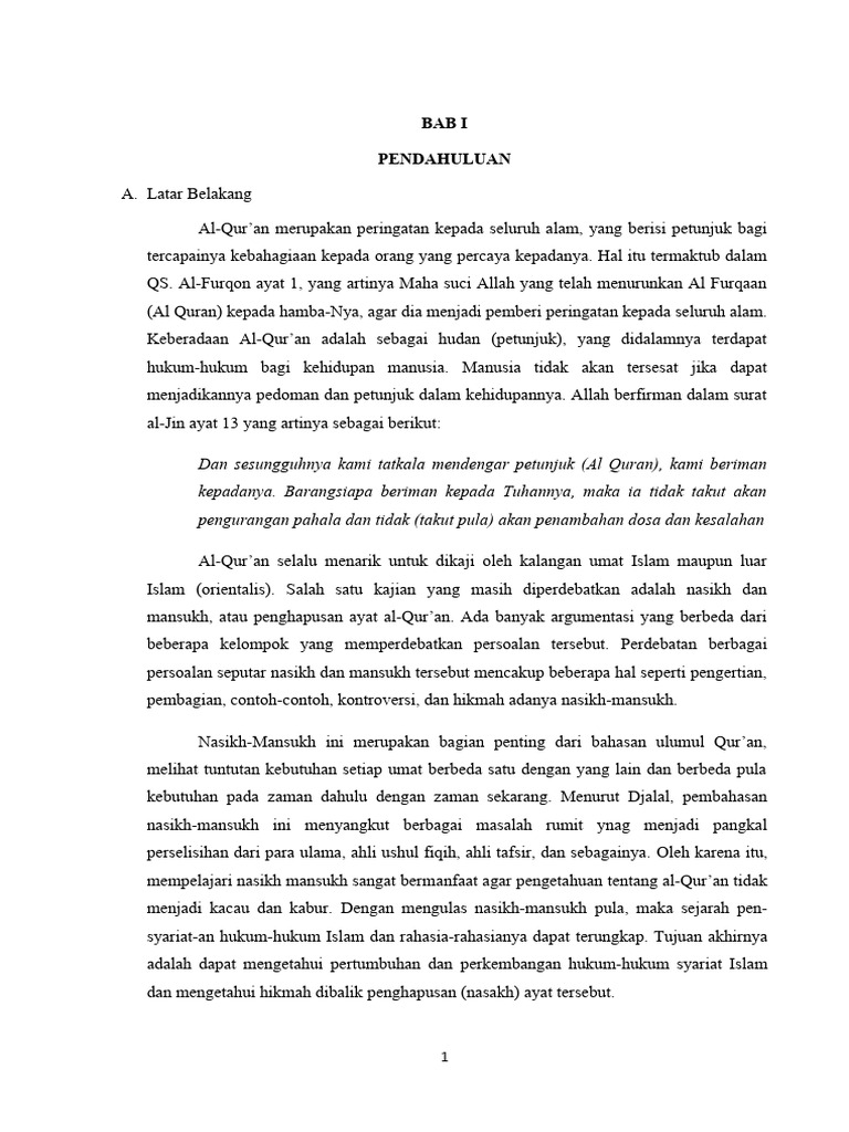 Khofi Nasikh Mansukh | PDF