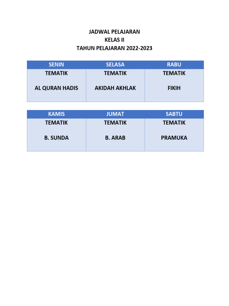 Jadwal Pelajaran Farid Faisal | PDF | Sejarah