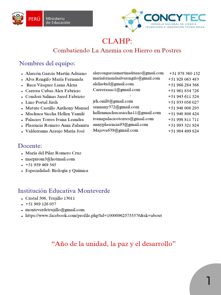 CTA Proyecto | PDF | Glóbulo rojo | Anemia