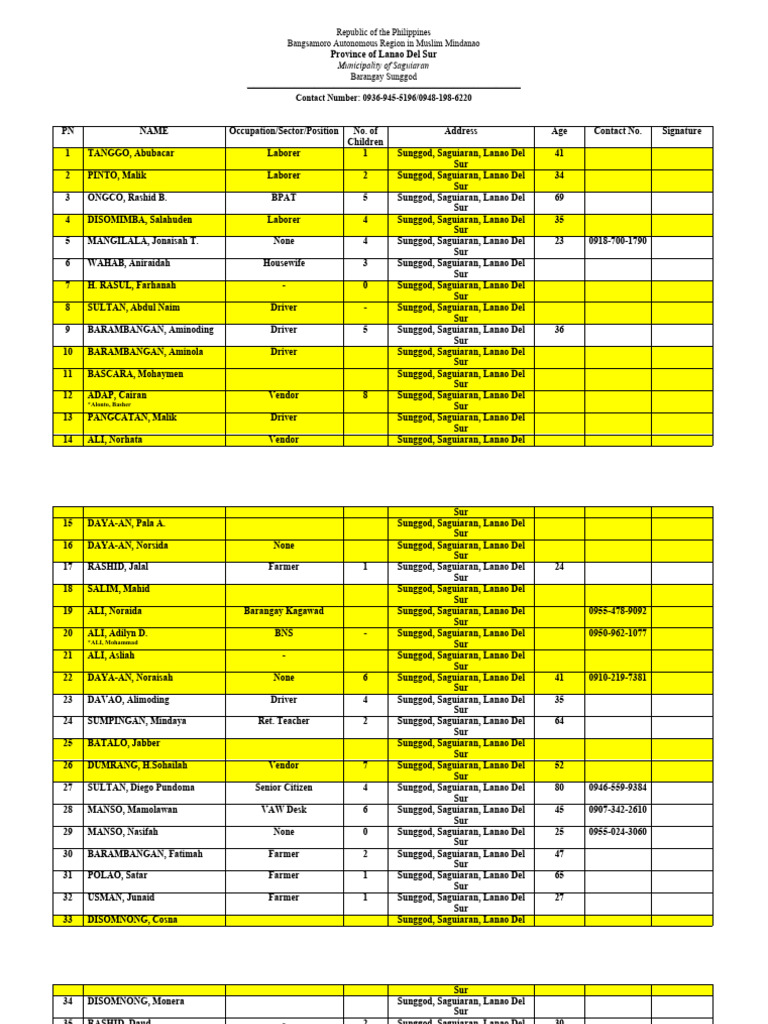 BARMM Rice Subsidy | PDF