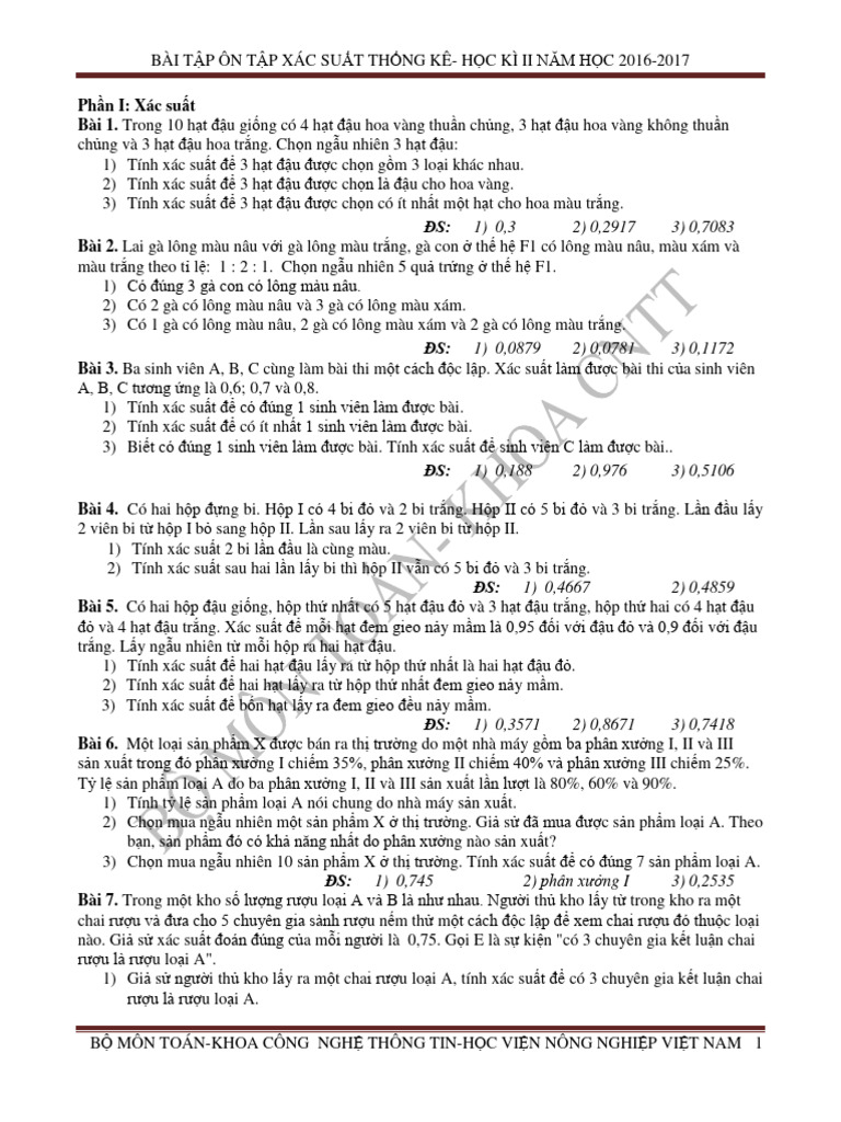 BT XSTK hk2 16 17 | PDF