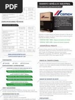 Ficha Técnica Yura Ms | PDF | Cemento | Hormigón