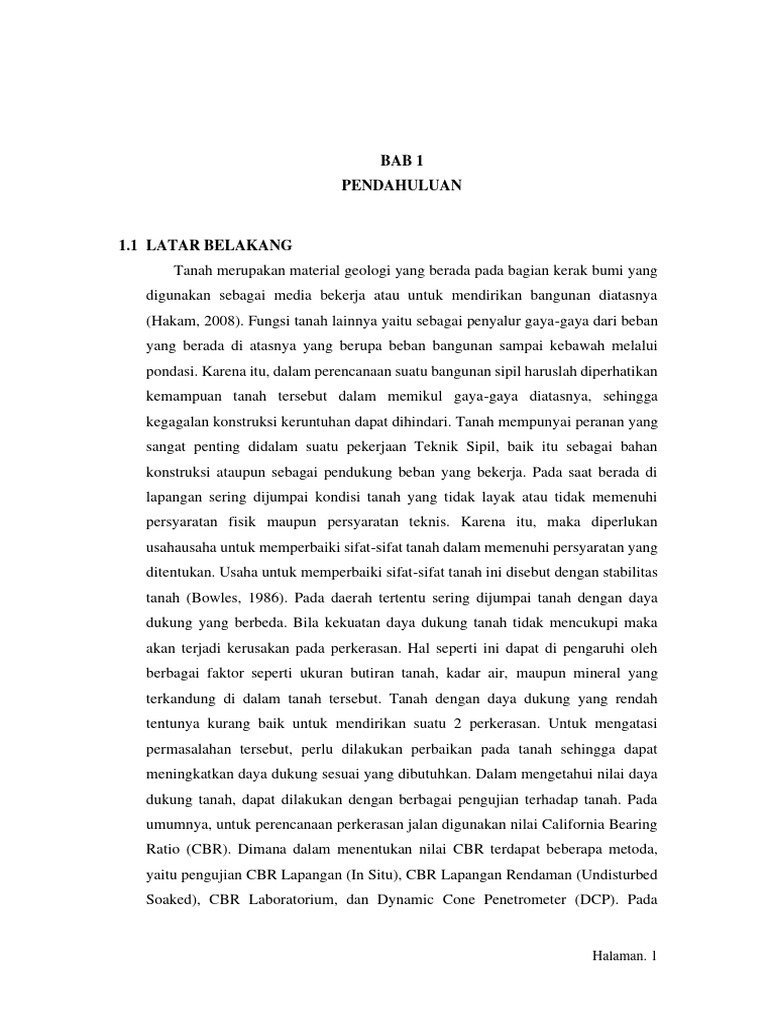 Bab 1 Hal 1-3 | PDF